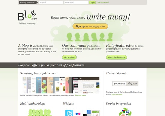 十大免费在线博客平台