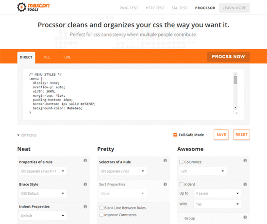 7个CSS工具|棉绒，统计，缩减，ProcsoSOR CODROPS等等