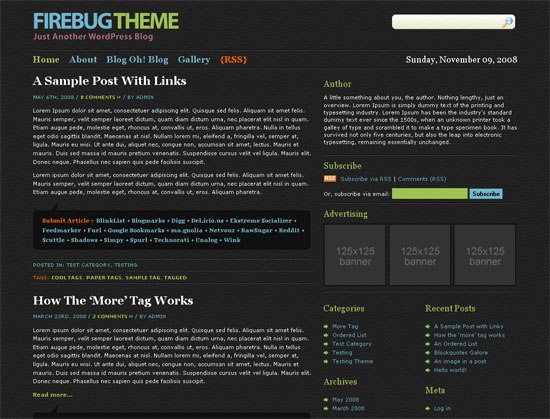 50个美丽的免费WordPress主题- WebFX