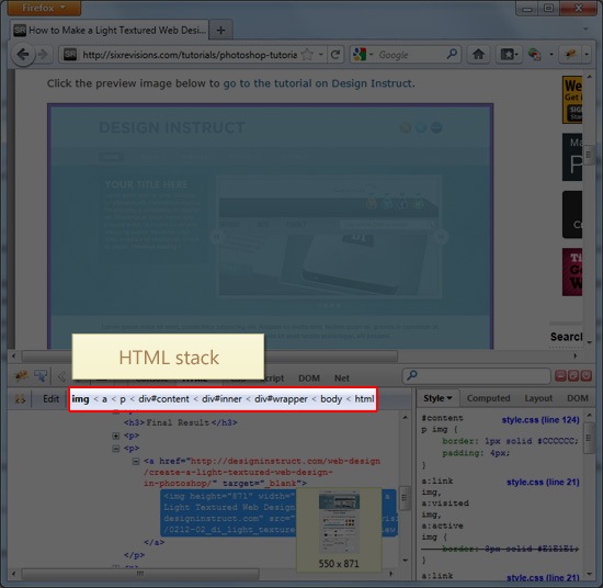 Web设计师Firebug指南- WebFX