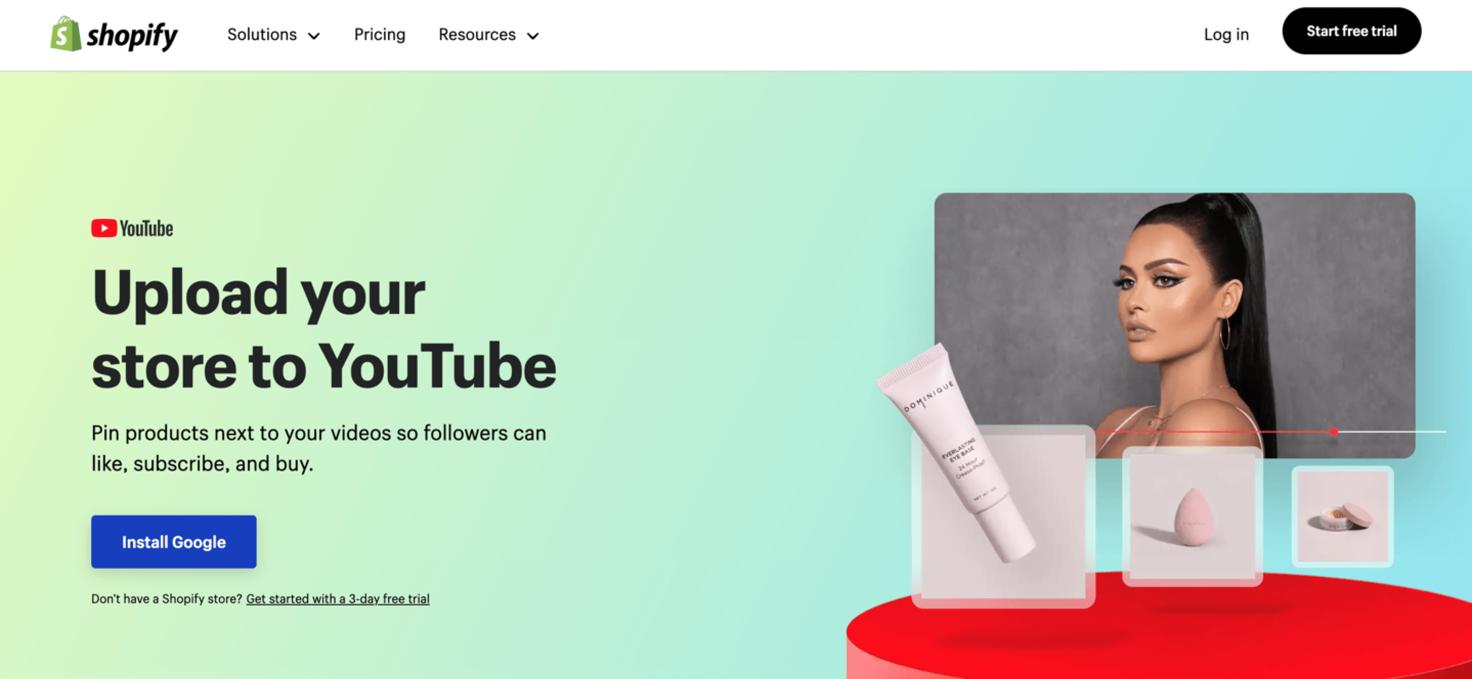 直接卖给你的客户与YouTube购物